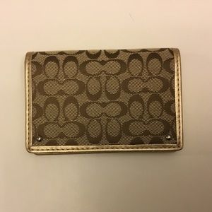 Coach | Bags | Coach Signature Business Credit Card Wallet F6660 | Poshmark